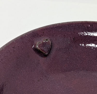 Joy Friedman: Small Dish With Hearts – Salmon Falls Gallery